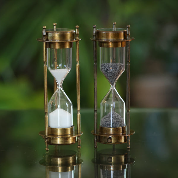1 Or 2 Minute Compass Clock Hourglass Justhourglasses