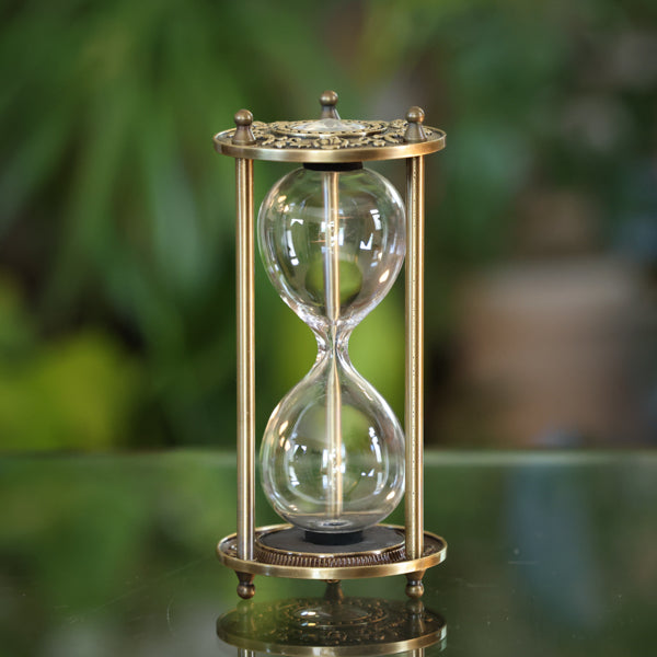 Crystal Brass Hourglass Kit – JustHourglasses