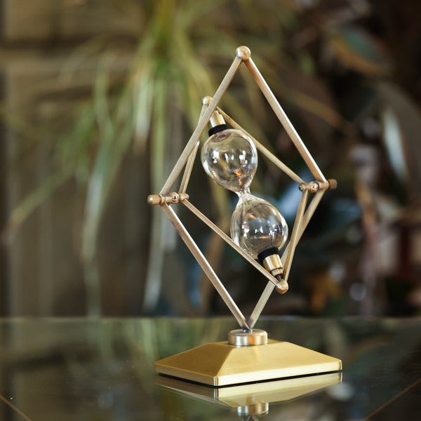 Bronzed Diamond Rotating Hourglass Kit - JustHourglasses