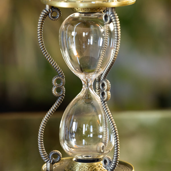 Sun and Moon Brass Hourglass Kit - JustHourglasses